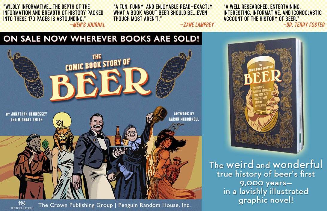 - the comic book story of beer